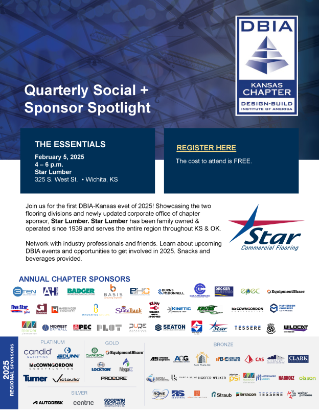 Kansas | Quarterly Social + Sponsor Spotlight: Star Lumber – DBIA-MAR